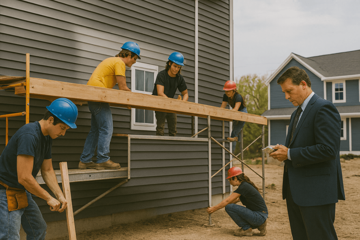 Bloomington South Students Build Homes They Will Only Ever See as ...